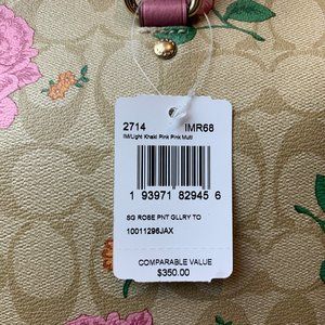 Coach | Bags | Coach Gallery Tote W Prairie Rose Print | Poshmark